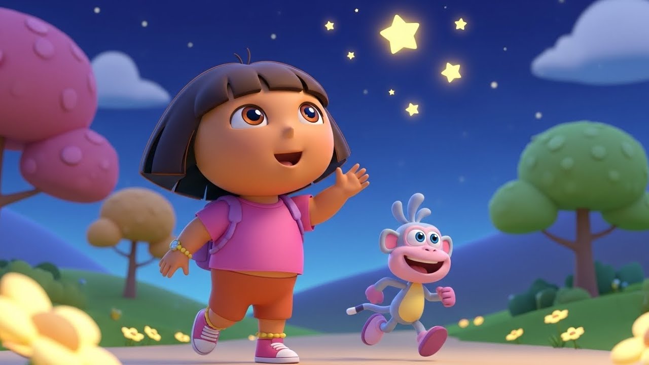 Dora Followed the Shiny Star Path 🌟🗺️ | Funny Toddler Song | Kids ...