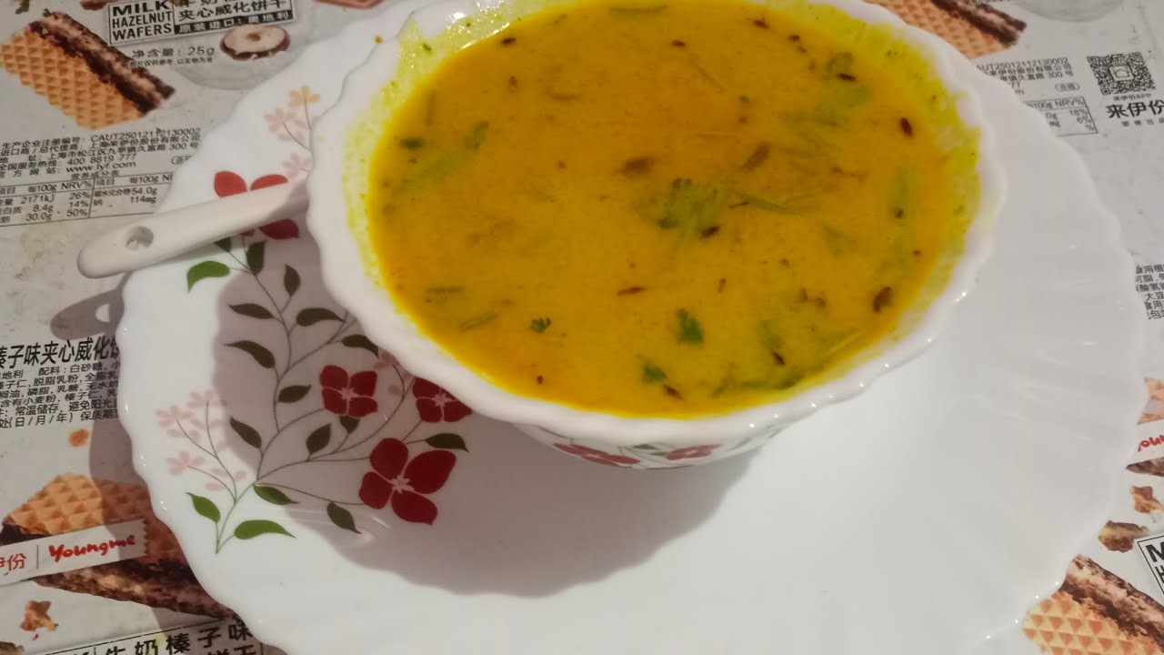 Famous Rajasthani dish aaloo Chhach/matthee ki sabzi @gharkakhana - YouTube