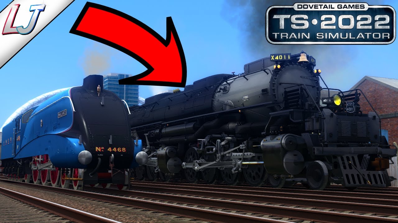 Train Simulator 2022 - Mallard VS Big Boy (Race) - YouTube