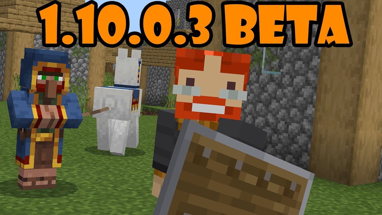 Minecraft 1.10.0.3 Beta - Wandering Villager, Shields, & More! - YouTube