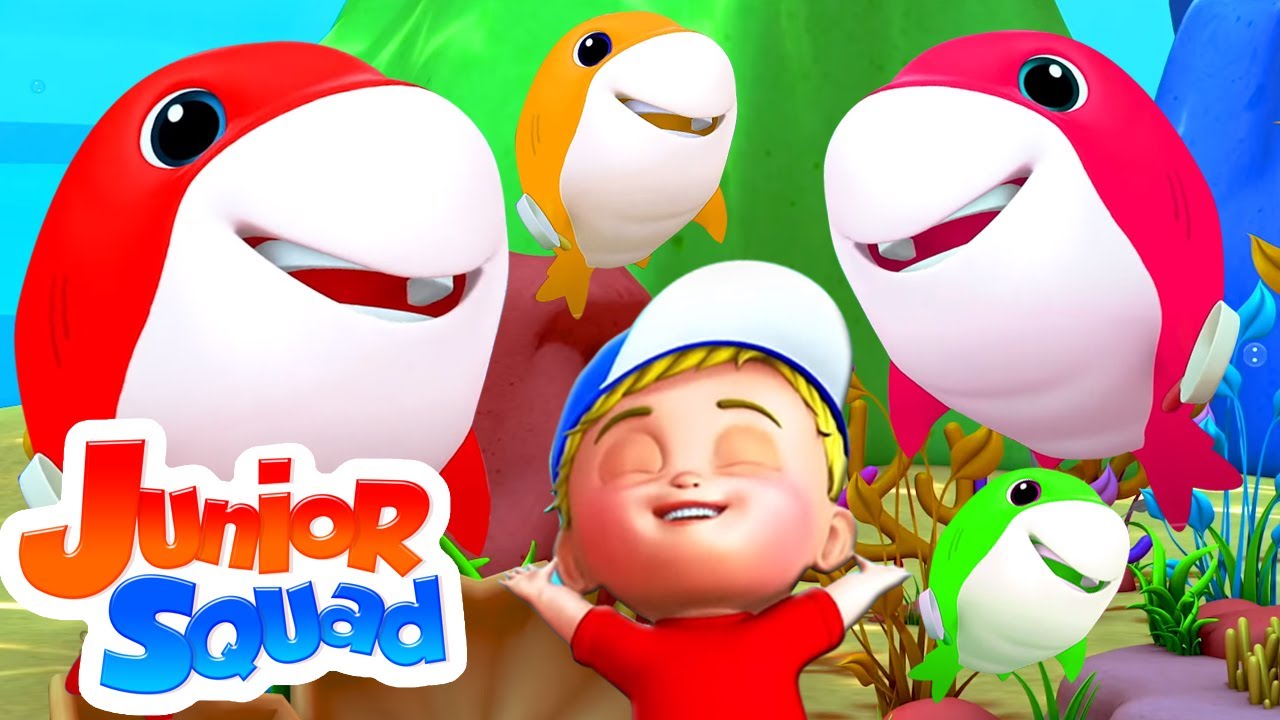 Laughing Shark | Baby Shark Song | Nursery Rhymes & Kids Songs with ...