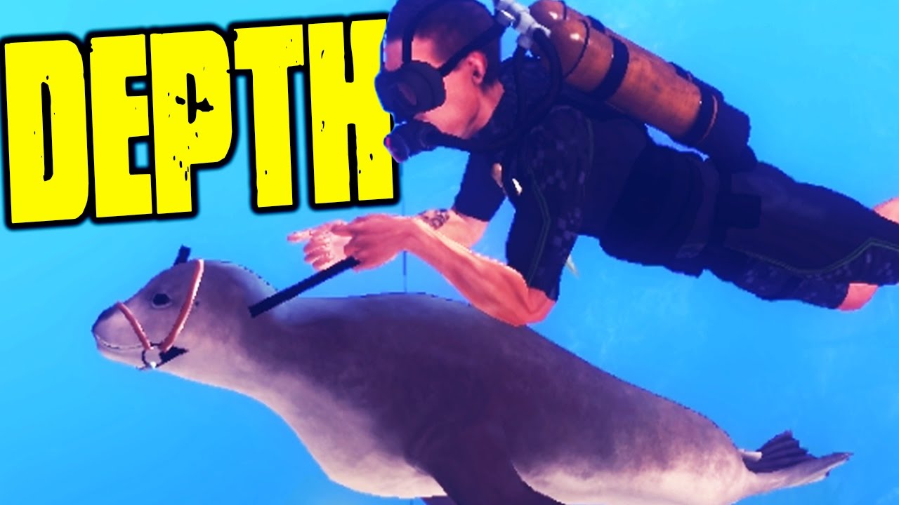 Depth - MY TAMED PET SEAL OUT SWIMS EVERY SHARK! - (Depth Gameplay ...