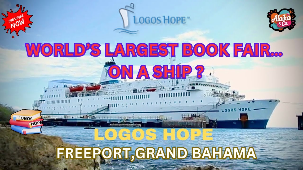 Inside The World’s Largest Floating Book Fair📚🚢|Logos Hope|Docked at ...