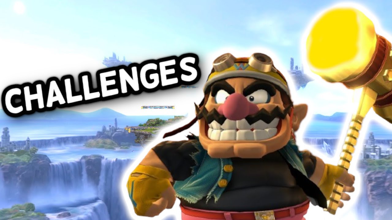 Completing EVERY Smash Bros Challenge... - YouTube