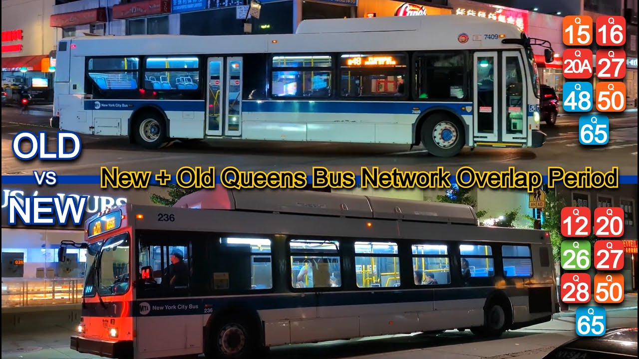 MTA & NYCT Bus: Old + New Queens Bus Routes Meet In Flushing (Redesign ...