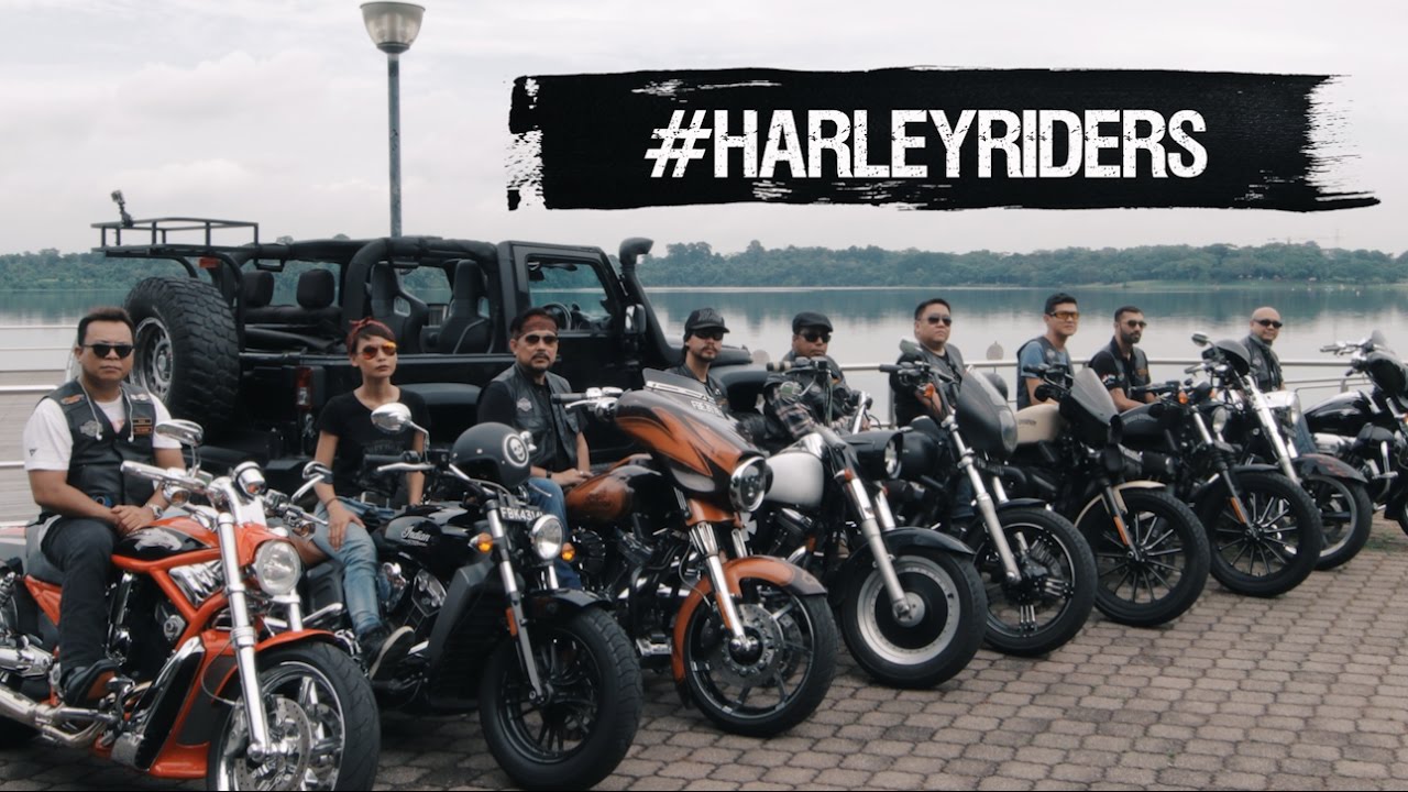Ride hard and live free with #harleyriders - YouTube