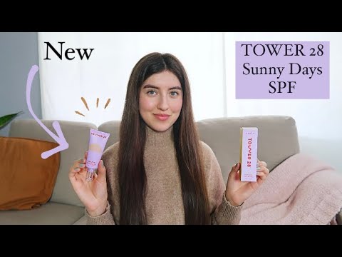 Tower 28 SunnyDays SPF | Review and Try on | Minimalist Makeup - YouTube