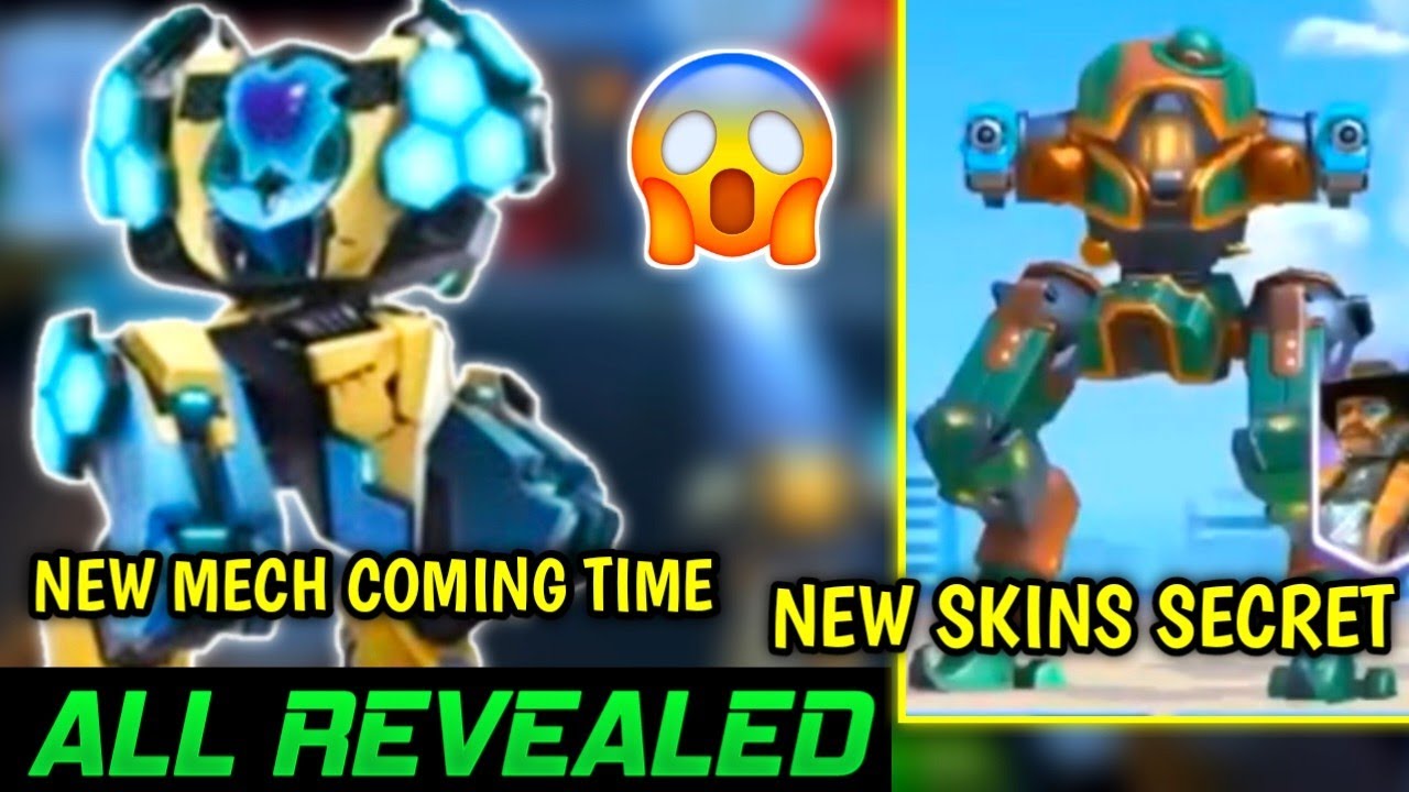 NEW MECH 🔥 Coming Time & New SKINS Secret 😨- ALL REVEALED 😱 | MECH ...