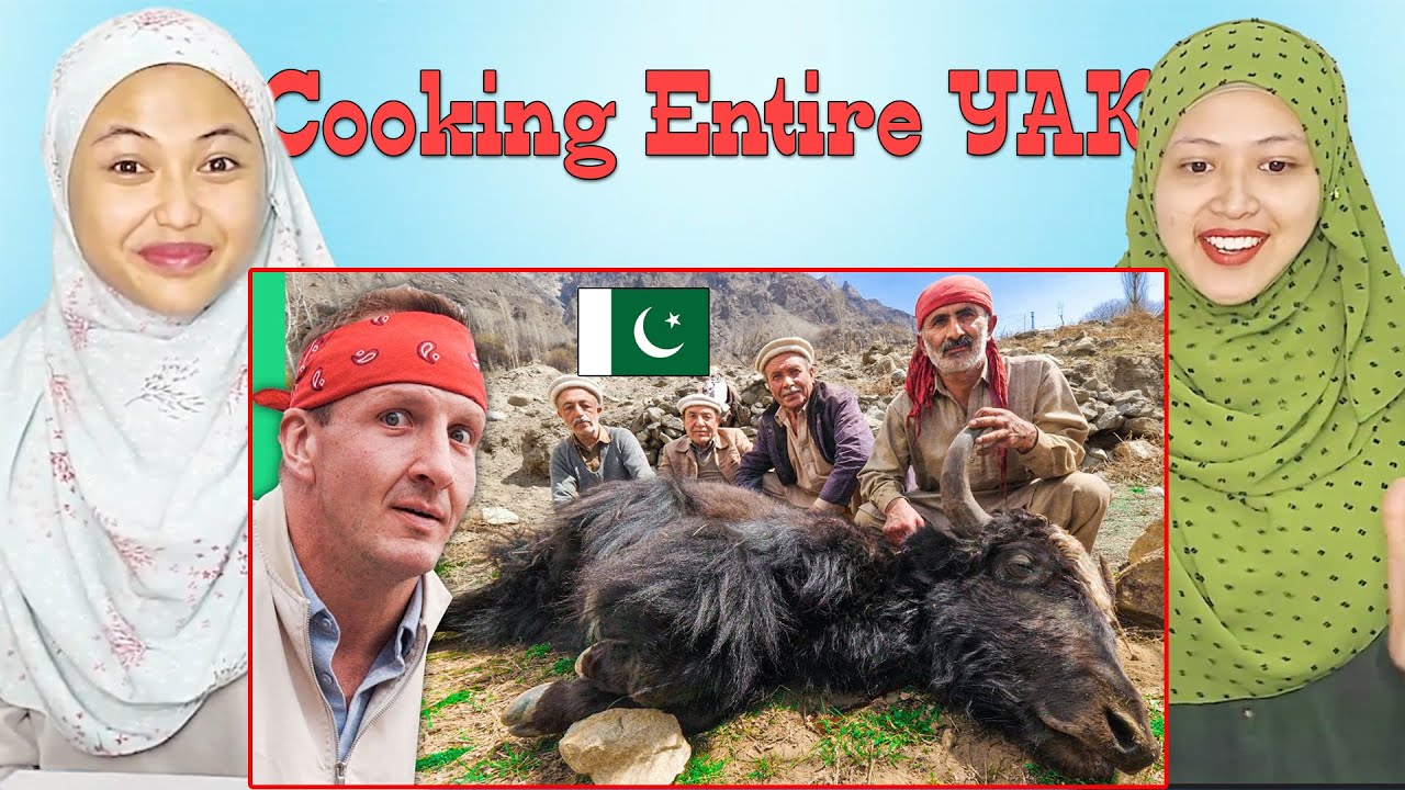Cooking Entire YAK! Pakistani Mountain Food in Hunza - Malaysian Girl ...