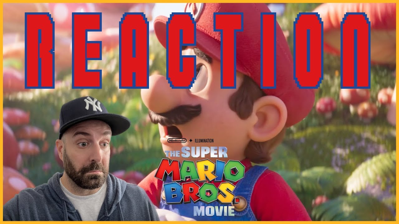 The Super Mario Bros. Movie - Teaser Trailer Reaction - YouTube