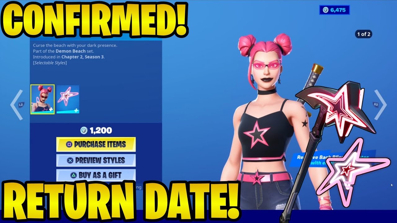 Surf Witch RETURN RELEASE DATE! (Surf Witch coming back to Fortnite ...