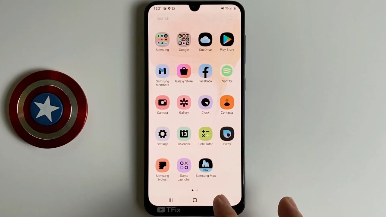 How to enable/disable Color Inversion on Samsung A50 Android 10 - YouTube