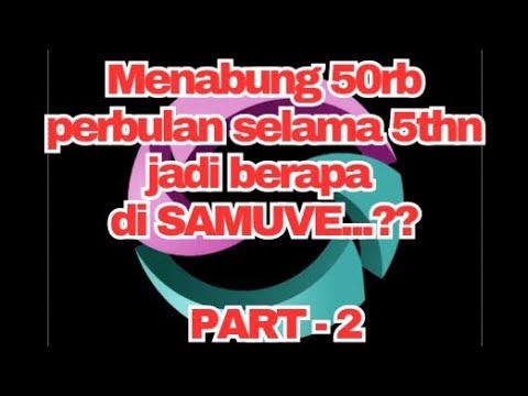 Menabung 50rb perbulan selama 5thn, jadi berapa...?? - YouTube