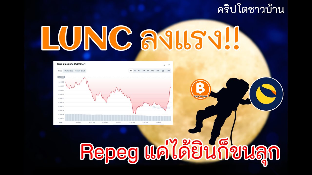 LUNC EP2 ลูน่าลงแรง ขึ้นแรง เป้ากาวราคา repeg คืออะไร ทำไมนักลงทุนหลาย ...