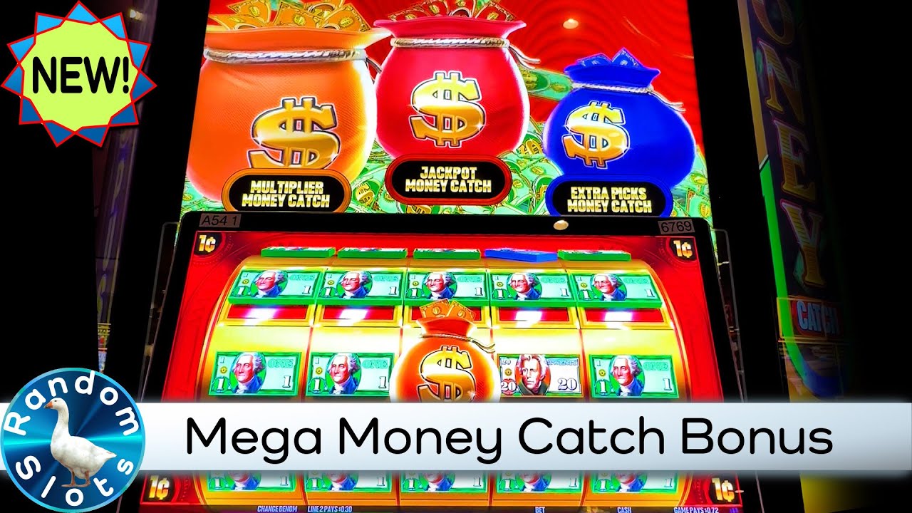 Mega Money Catch Slot Machine Bonus - YouTube