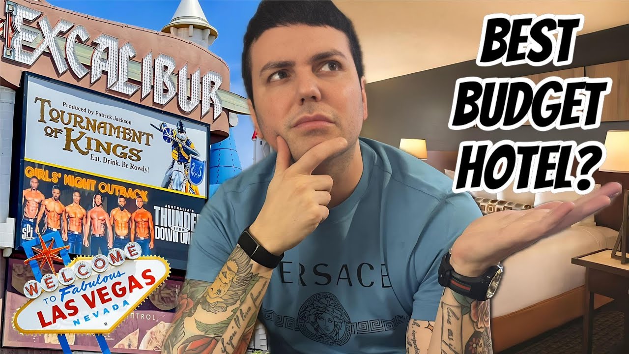 Excalibur Hotel & Casino | Royal Tower King Room Tour & Review | Best ...