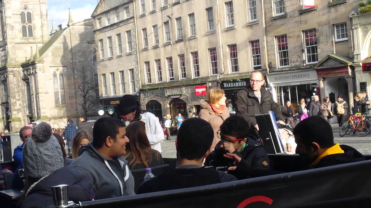 Scottish Jackson performance live in Edinburgh - YouTube