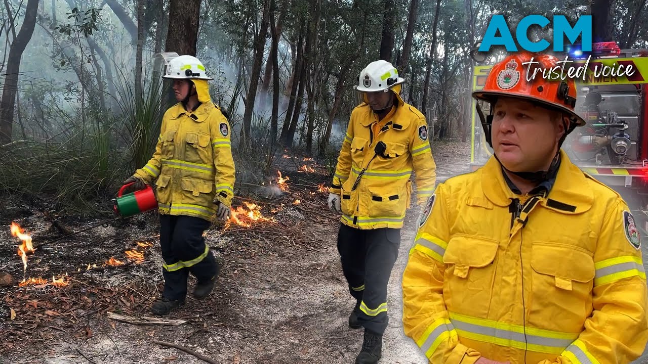 What is a hazard reduction burn? - YouTube