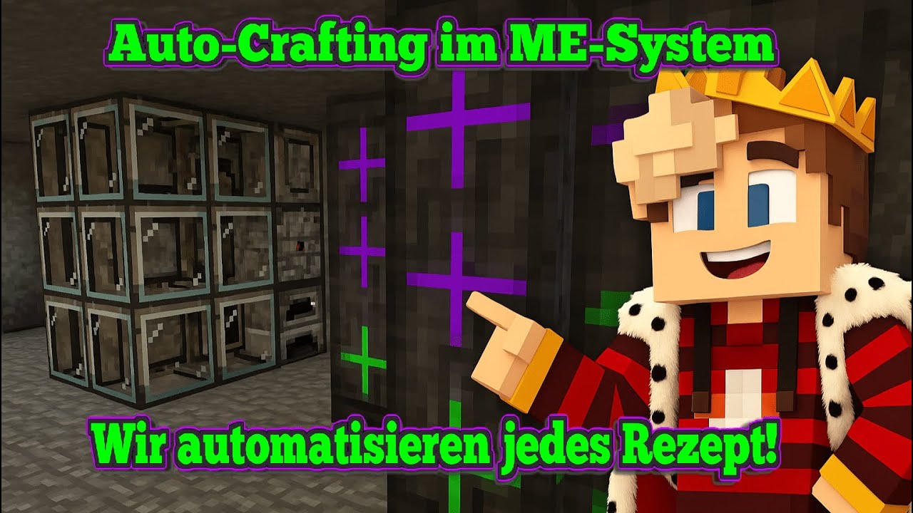 Vollautomatisches Craften im ME-System, Crafting Storage usw ...