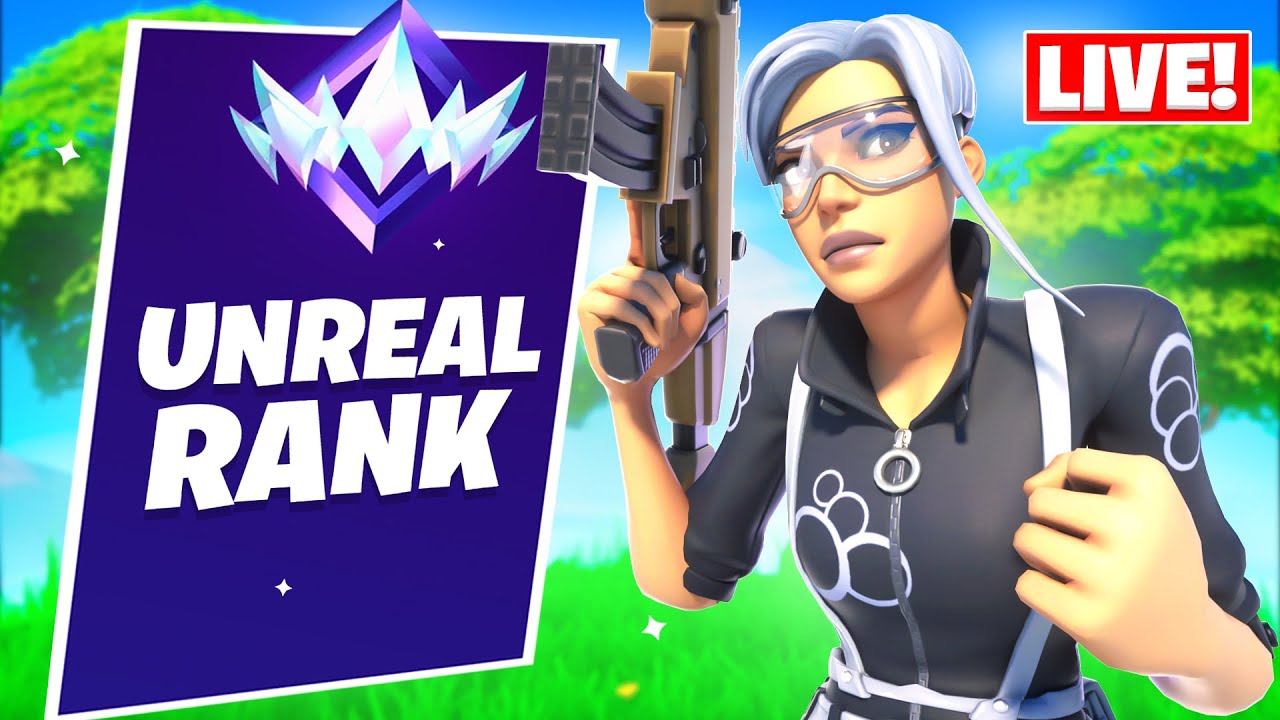 🔴LIVE - Ranked Zero Builds Grind (Fortnite Battle Royale) - YouTube