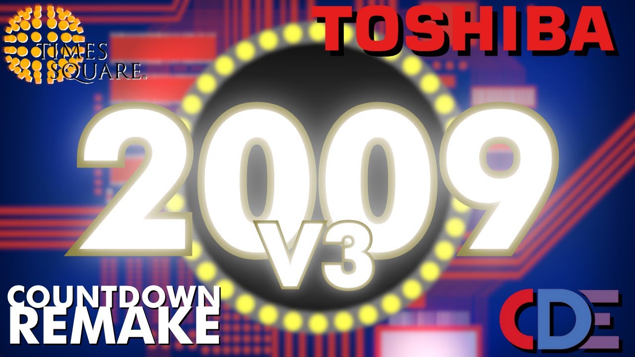 Times Square 2009: Toshiba Countdown Remake [V3] - YouTube