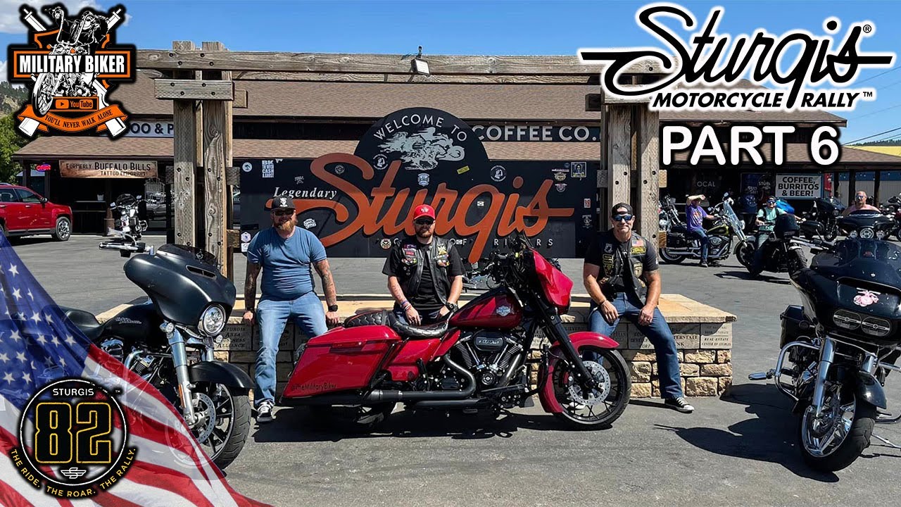 EP6: STURGIS 2022 🇺🇸 | Devils Tower Ride, Full Throttle Saloon and ...