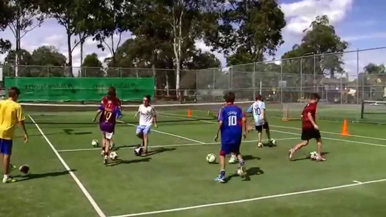 soccer tennis & foot skills - YouTube