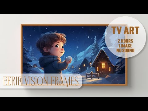 🌟🌙 Starry Night Delight: Winter Joy Screensaver 🌙🌟 - YouTube