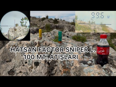FACTOR SNIPER LONG İLE 100 METRE ATIŞLARI #pcpairgun #pcpairrifle #airrifle #airgun #longrange
