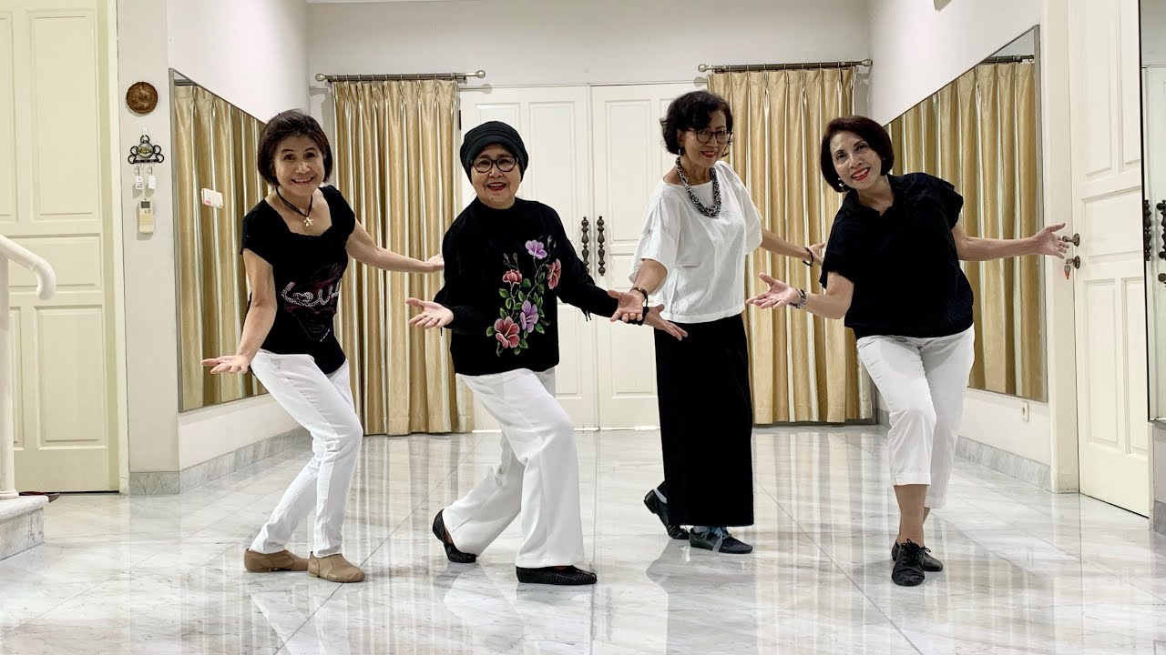 Choka Choka Basic Salsa Line Dance (Demo and Walkthru) - YouTube