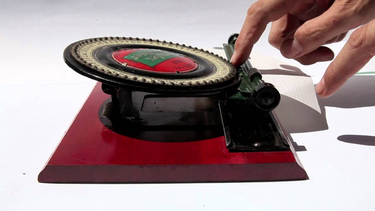 Simplex Typewriter - YouTube