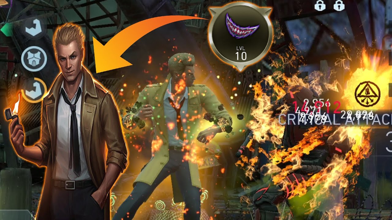 So I Tried Jokarized Batarangs On John Constantine Injustice 2 Mobile ...