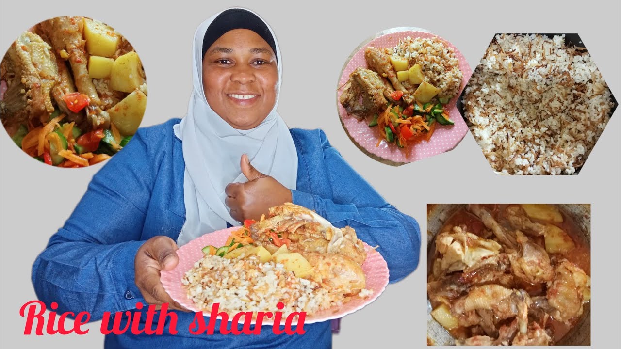 Cooking Egyptian rice with sharia - YouTube