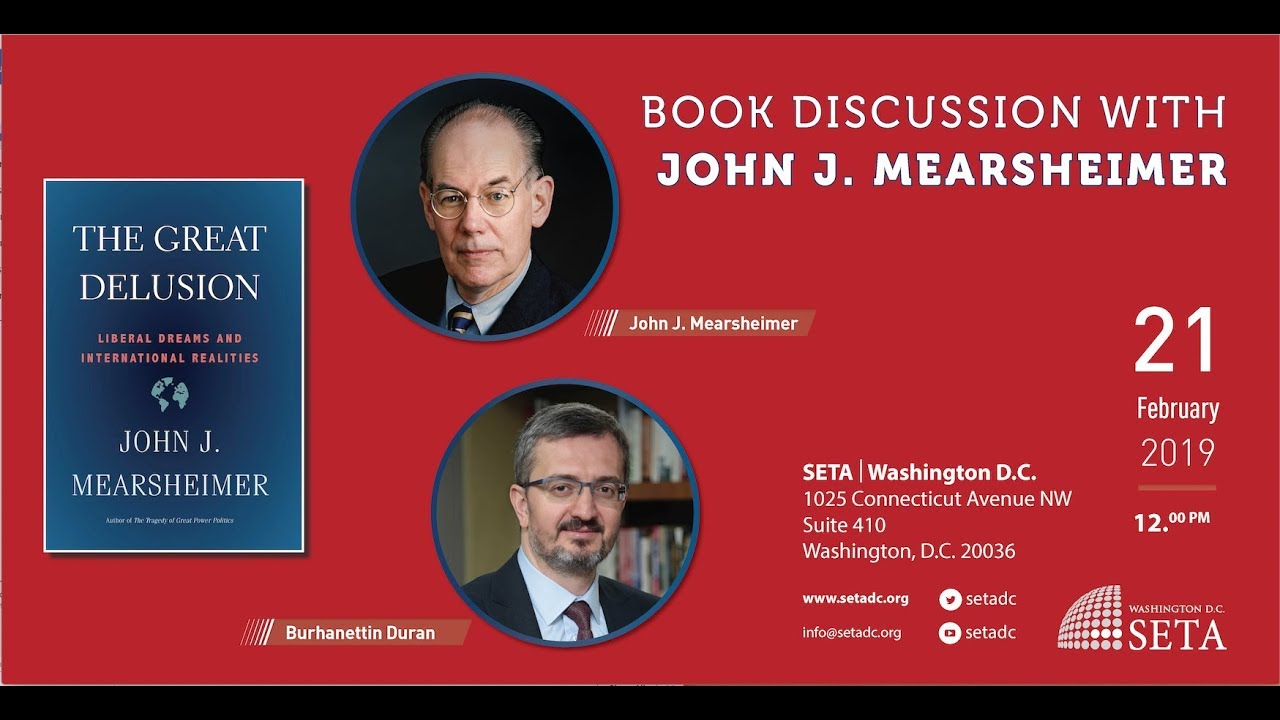 Book Discussion with John Mearsheimer - YouTube