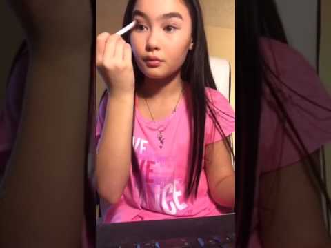 EASY FIGURE SKATING MAKEUP TUTORIAL /BunnyAnn101 - YouTube