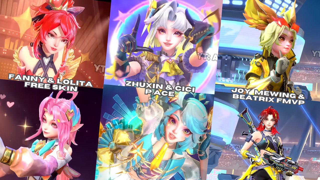 ALL SKIN P.ACE FREE | LOLITA ANNIVERSARY | JOY CHAMPION M6 | BEATRIX ...