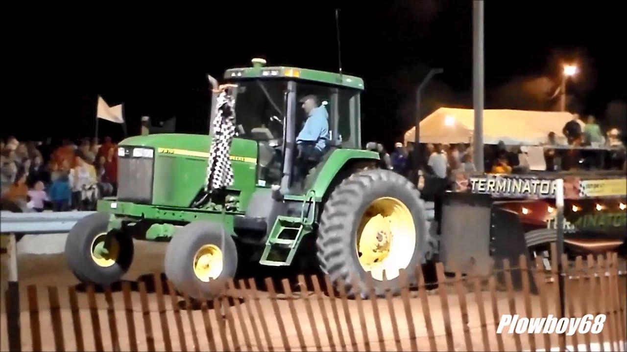 13,000lb Turbo Farm Tractors in Cuba City, WI 6-13-2014 - YouTube