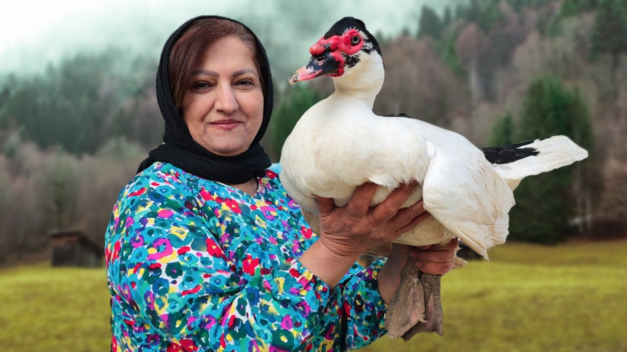 Traditional Duck with Mallow ☆ A Rustic Delight! - YouTube