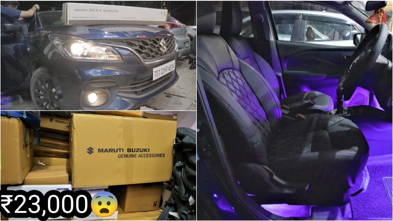 New Baleno modification ️Nexa Accessories | Baleno Sigma modified ...