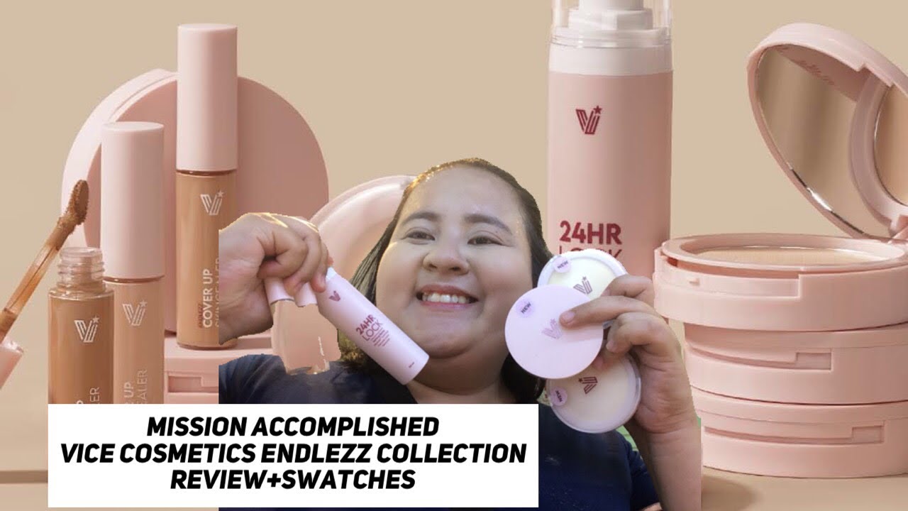 MISSION ACCOMPLISHED Vice Cosmetics Endlezz Collection Review+Swatches ...