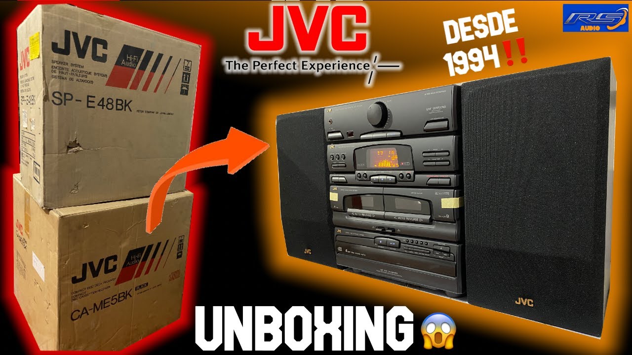 Acompáñame a destapar un JVC Vintage en pleno 2024 - YouTube