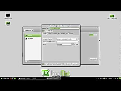 Linux Mint 14 Dns Değiştirme