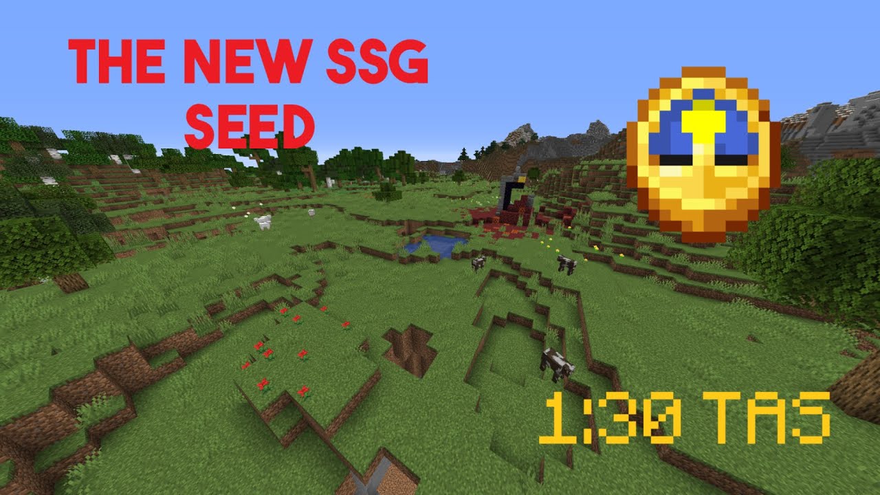 Minecraft Clock Seed SSG in 1:30 | TAS - YouTube