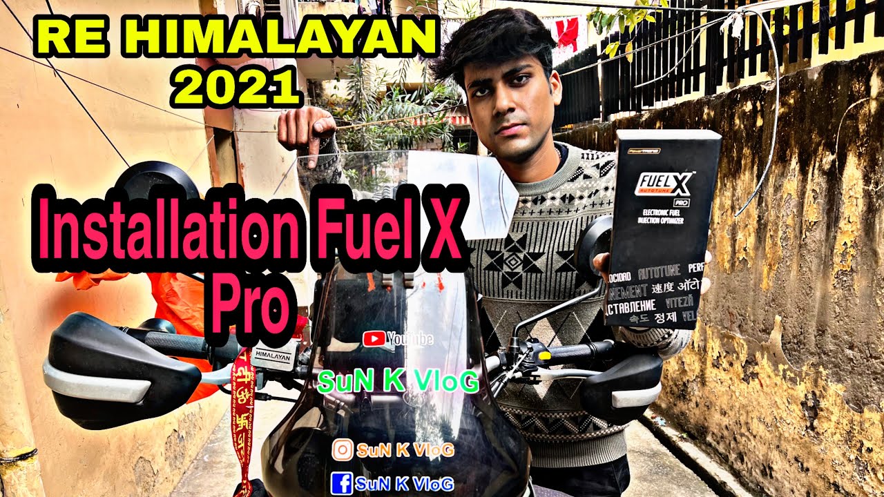 Royal enfield Himalayan Fuel x pro Installation Better low-end torque ...