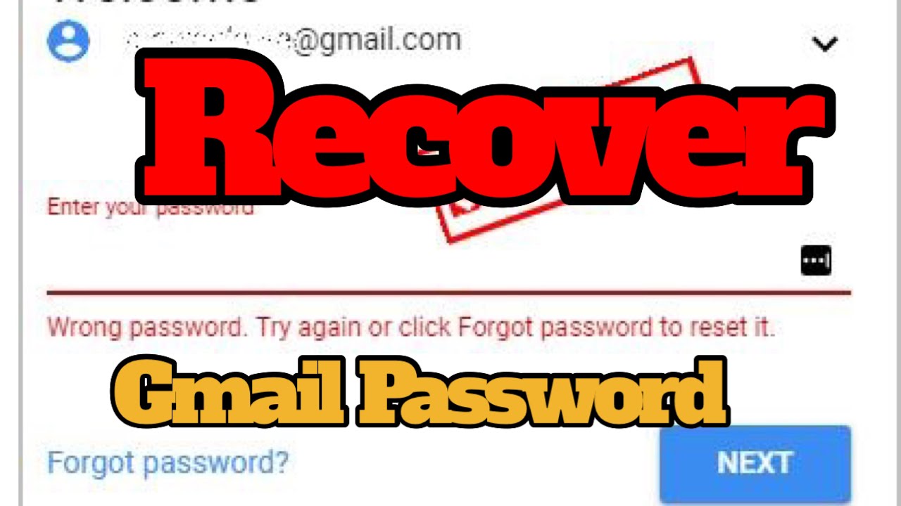 How to Change or reset the password of your Google or Gmail Account in ...