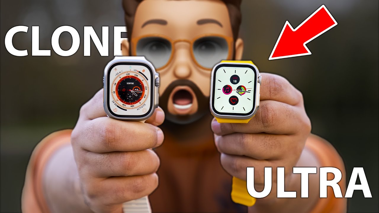 CETTE FAKE APPLE WATCH ULTRA VA VOUS IMPRESSIONNER !? ( pour 20 ...