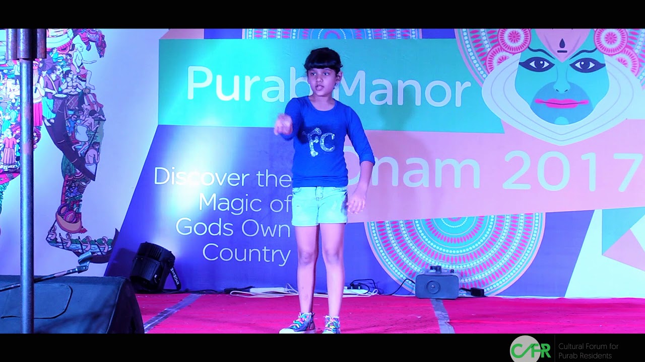 Closer - Dance by Aarna - Purab Manor Onam 2017 - YouTube