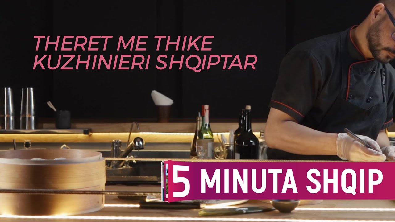 Theret me thikë kuzhinieri shqiptar nga një klient - YouTube