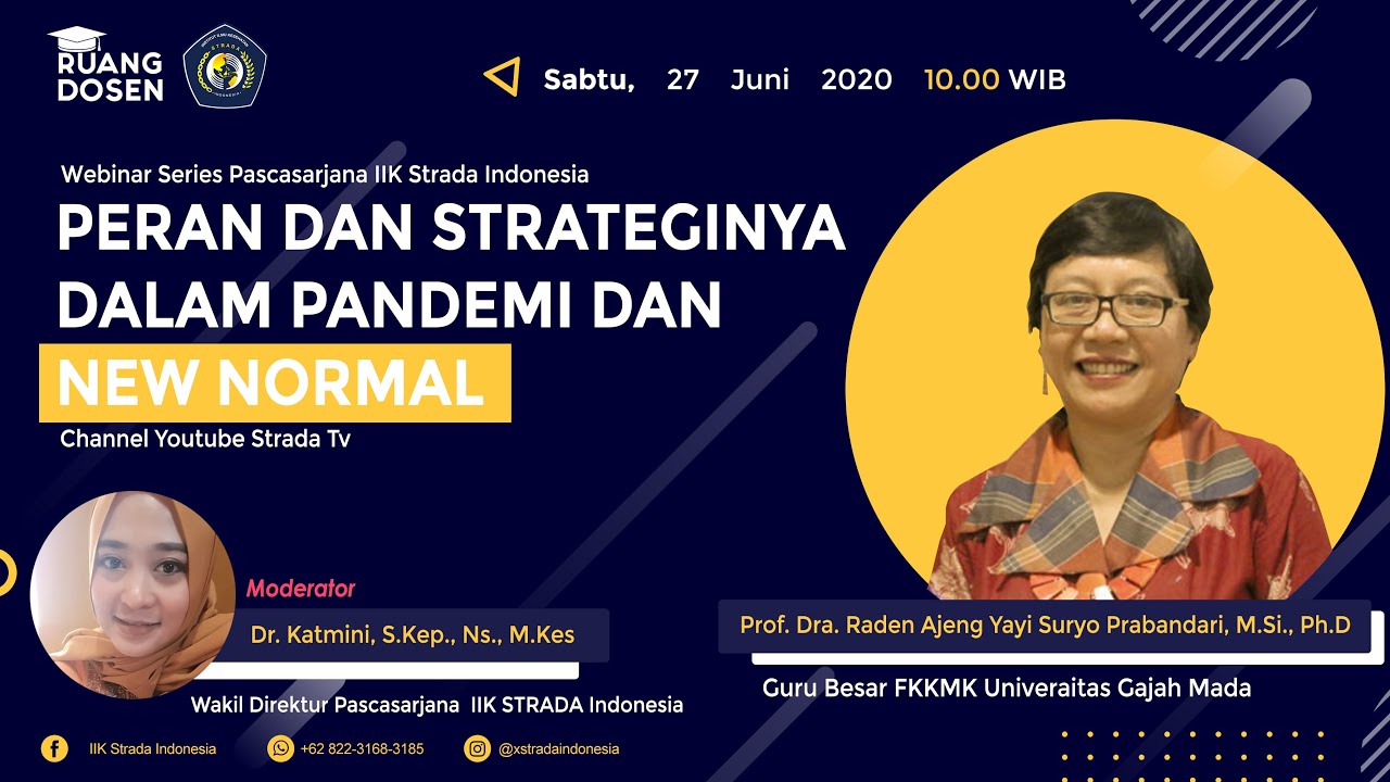 Webinar Series #10 IIK STRADA Indonesia - YouTube
