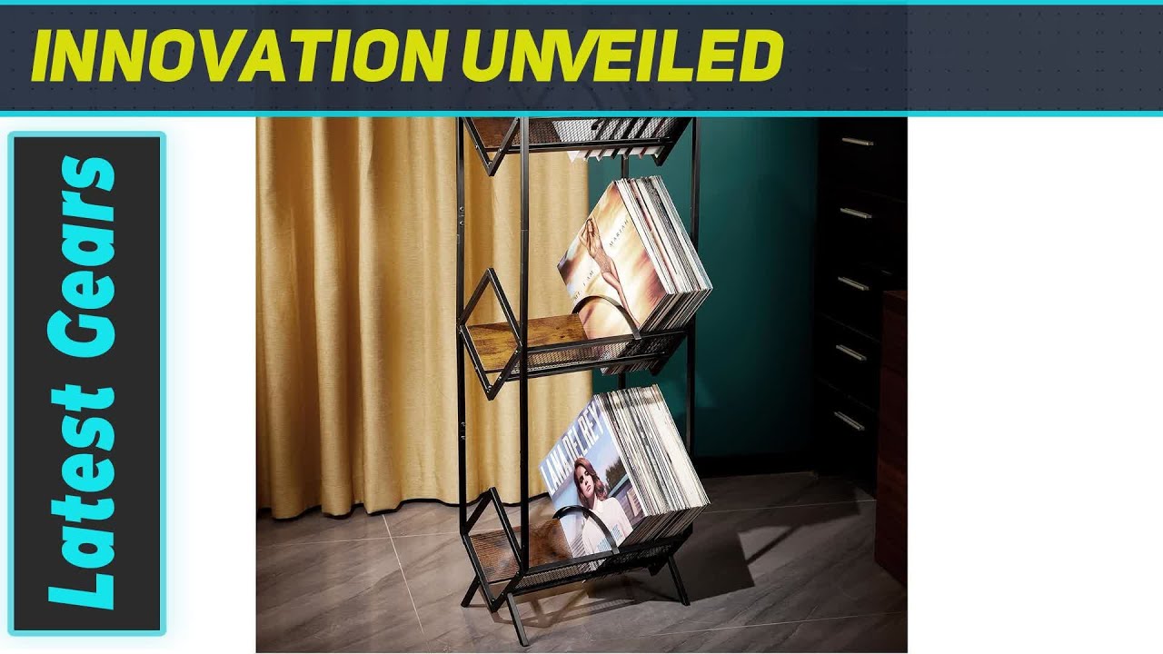 Maximize Your Vinyl Collection: MAWEW 3-Tier Vinyl Record Holder Review ...